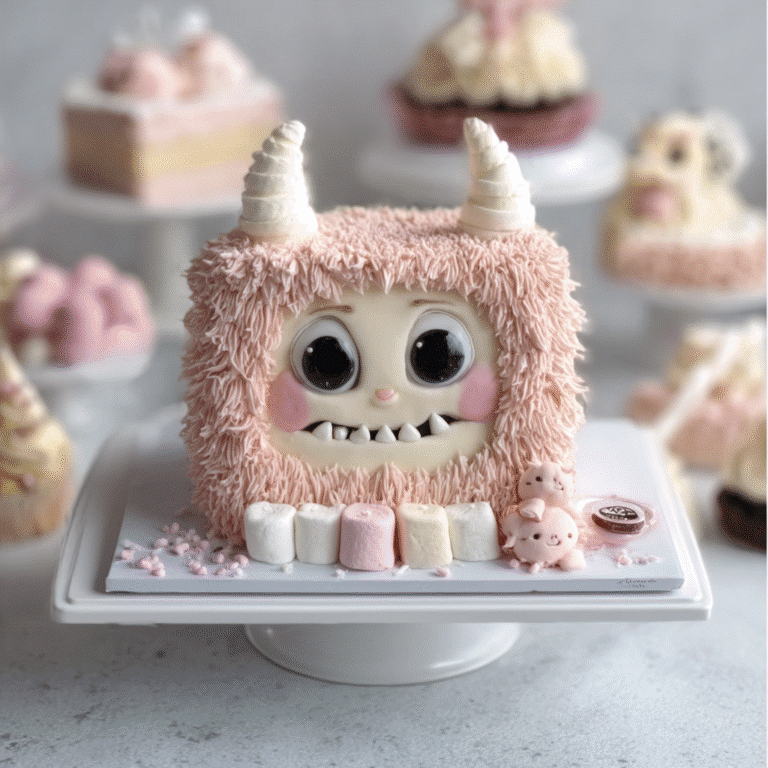Labubu Ice Cream Cake Recipe – Cute, Easy & Trending 2025 Dessert